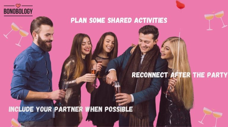 5 sätt att njuta av en fest även när din partner inte är en festperson