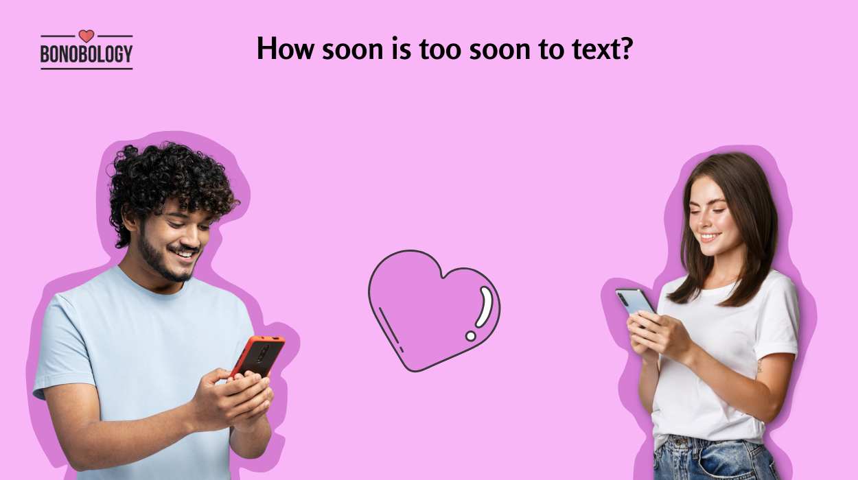 Texting after the first date - when, what and how soon?
