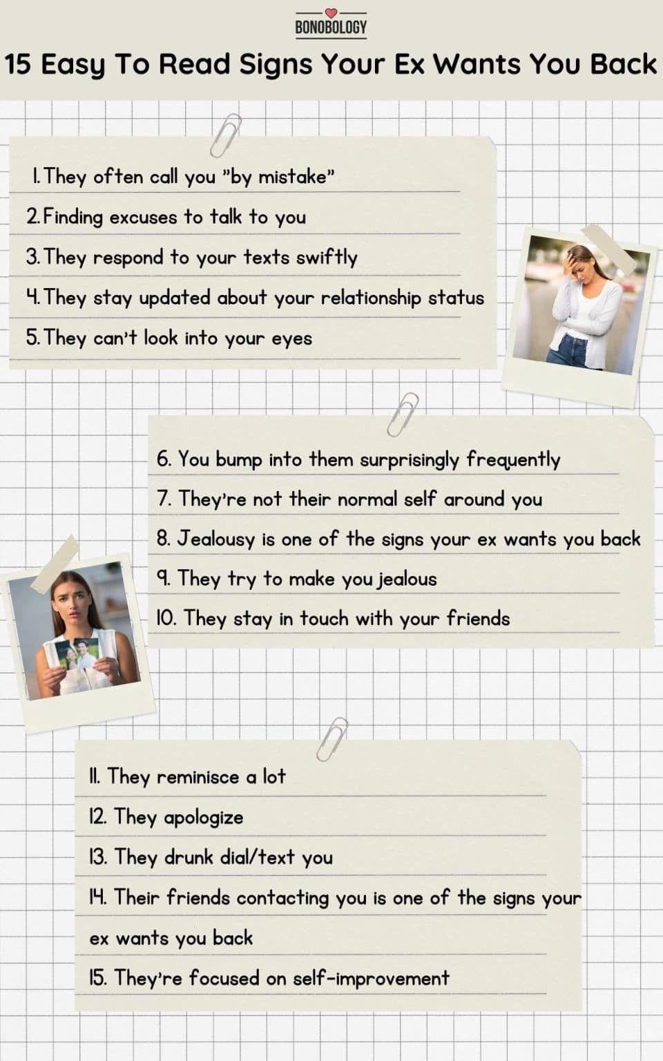 15 Simple Signs Your Ex-Boyfriend Wants You Back