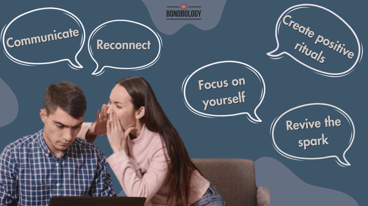 What can you do if your husband comes home late everyday?