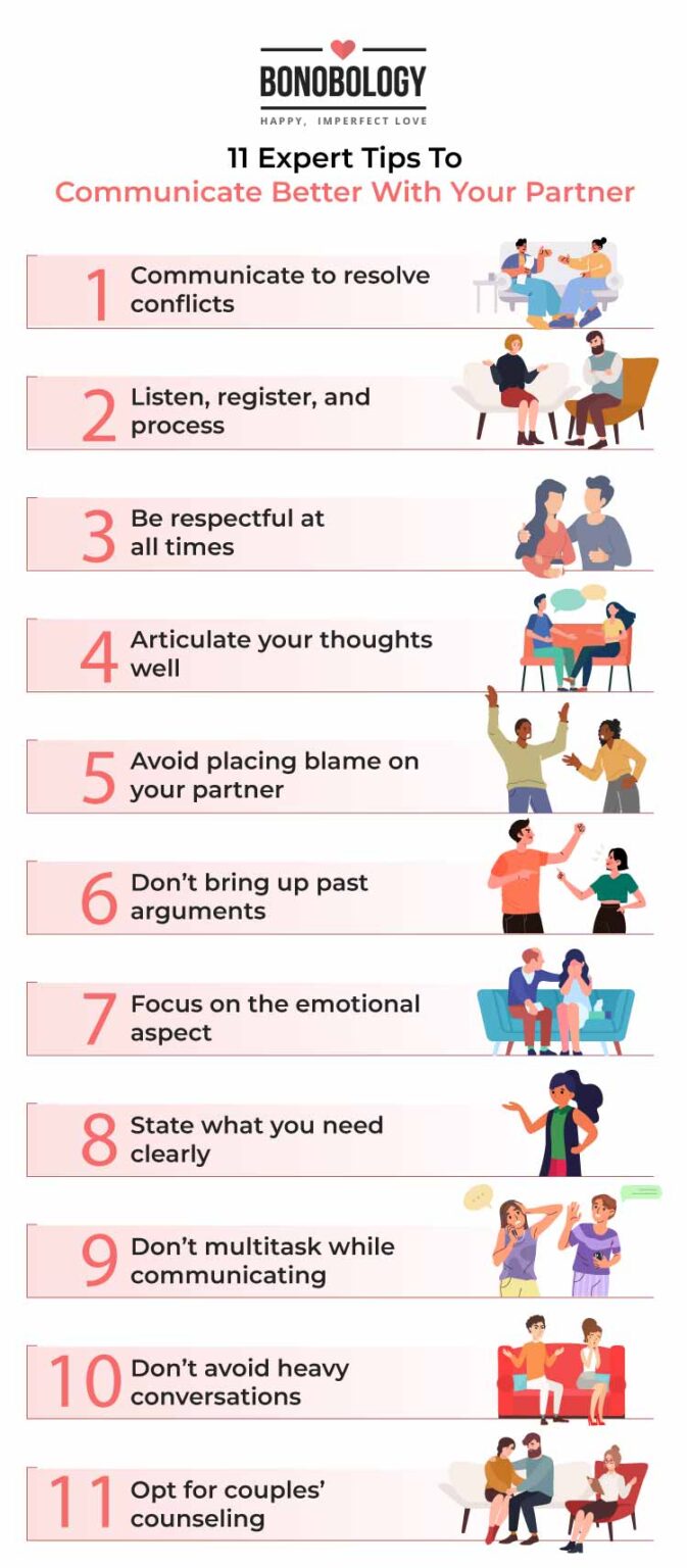 11 Expert Tips To Communicate Better With Your Partner