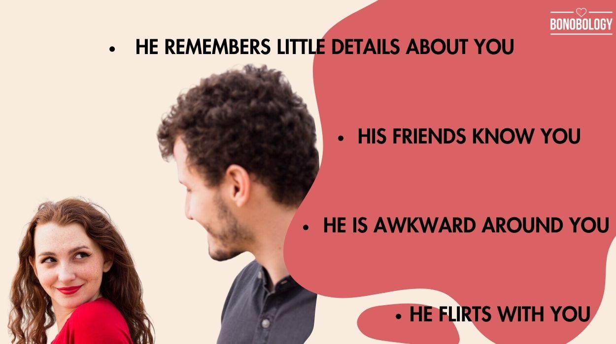 19 Comhartha go bhfuil mothúcháin láidre aige duit ach go bhfuil eagla air