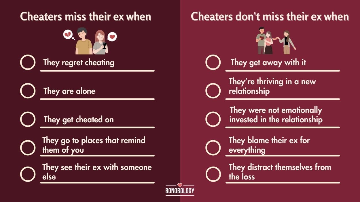 Do Cheaters Miss Their Ex? Find Out