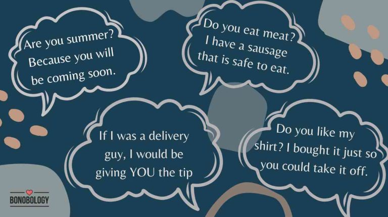 100 Bad Pickup Lines So Terrible They're Sure To Get You Shot Down