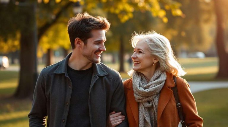 15 Gründe, warum junge Männer sich in ältere Frauen verlieben