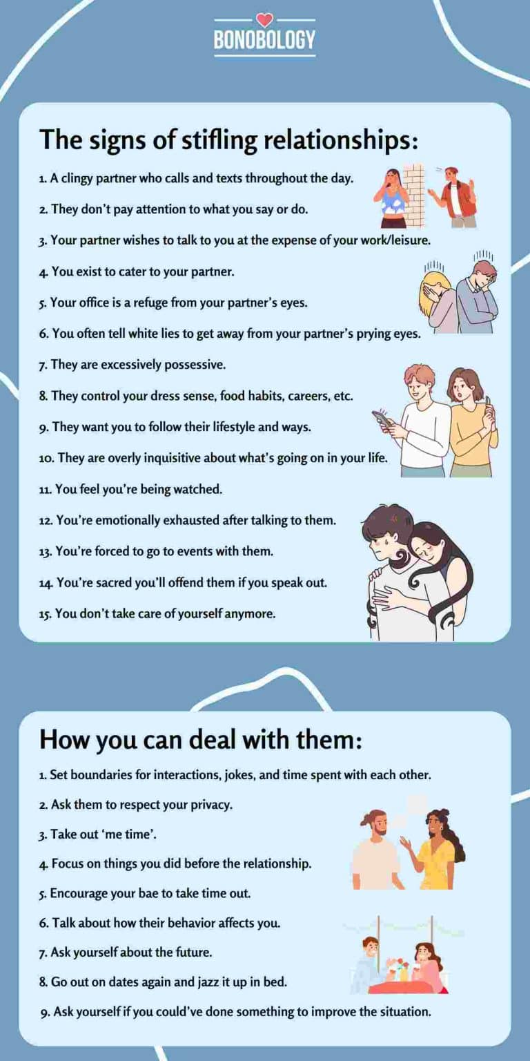 Feeling Suffocated In A Relationship: Reasons, Signs, Ways To Deal