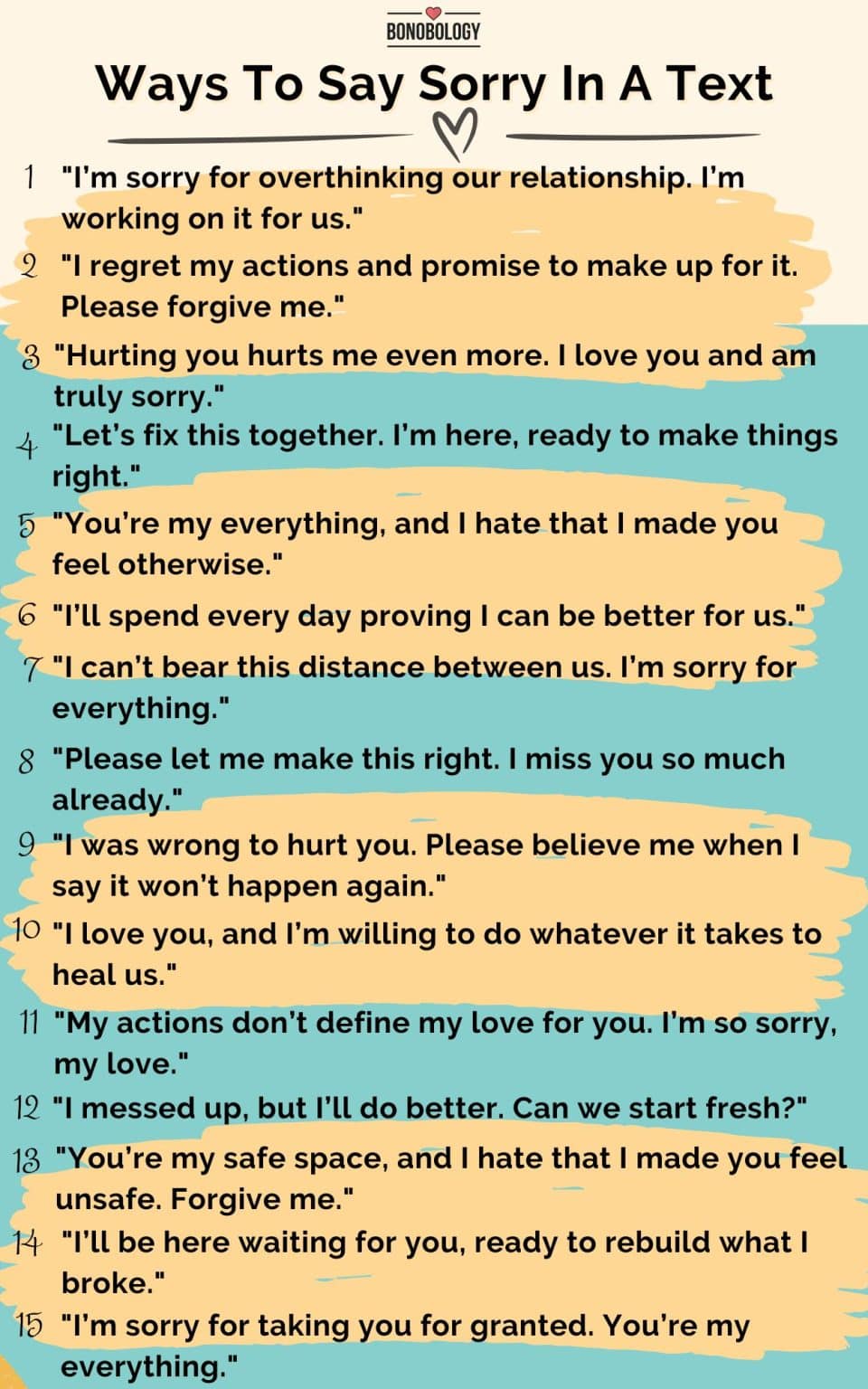 How To Say Sorry To Your Boyfriend Through Text