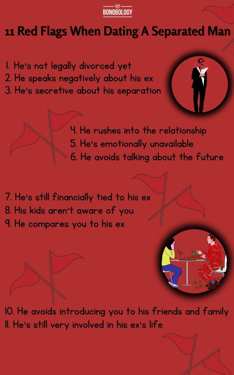 11 Red Flags When Dating A Separated Man | Don't Ignore These